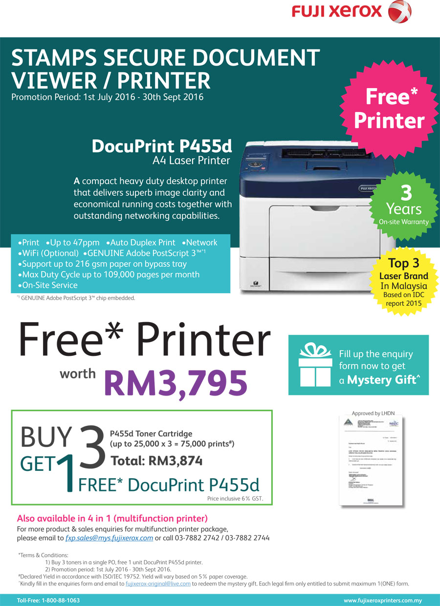 Xerox Printers Ads